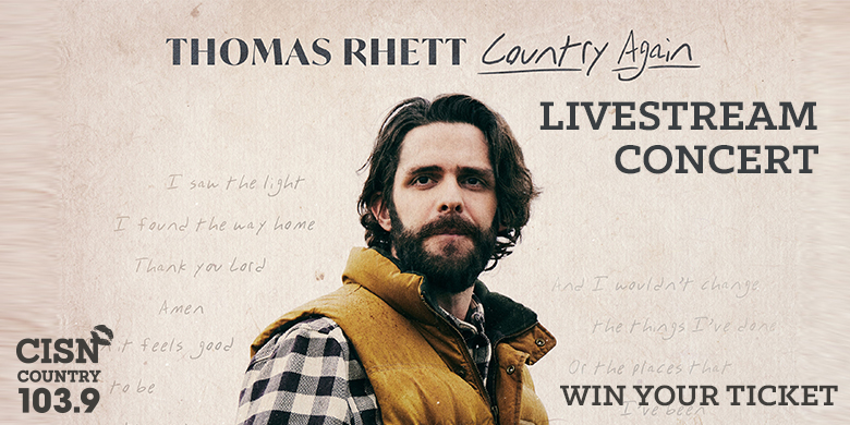Thomas Rhett – Country Again | CISN Country Edmonton
