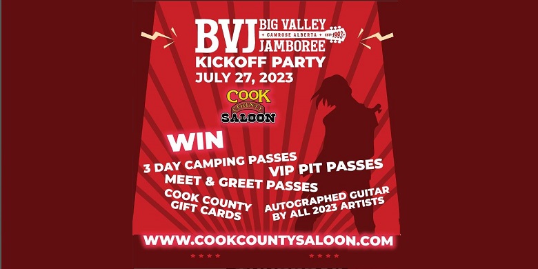 Cook County Saloon – Kick-Off to BVJ | CISN Country Edmonton