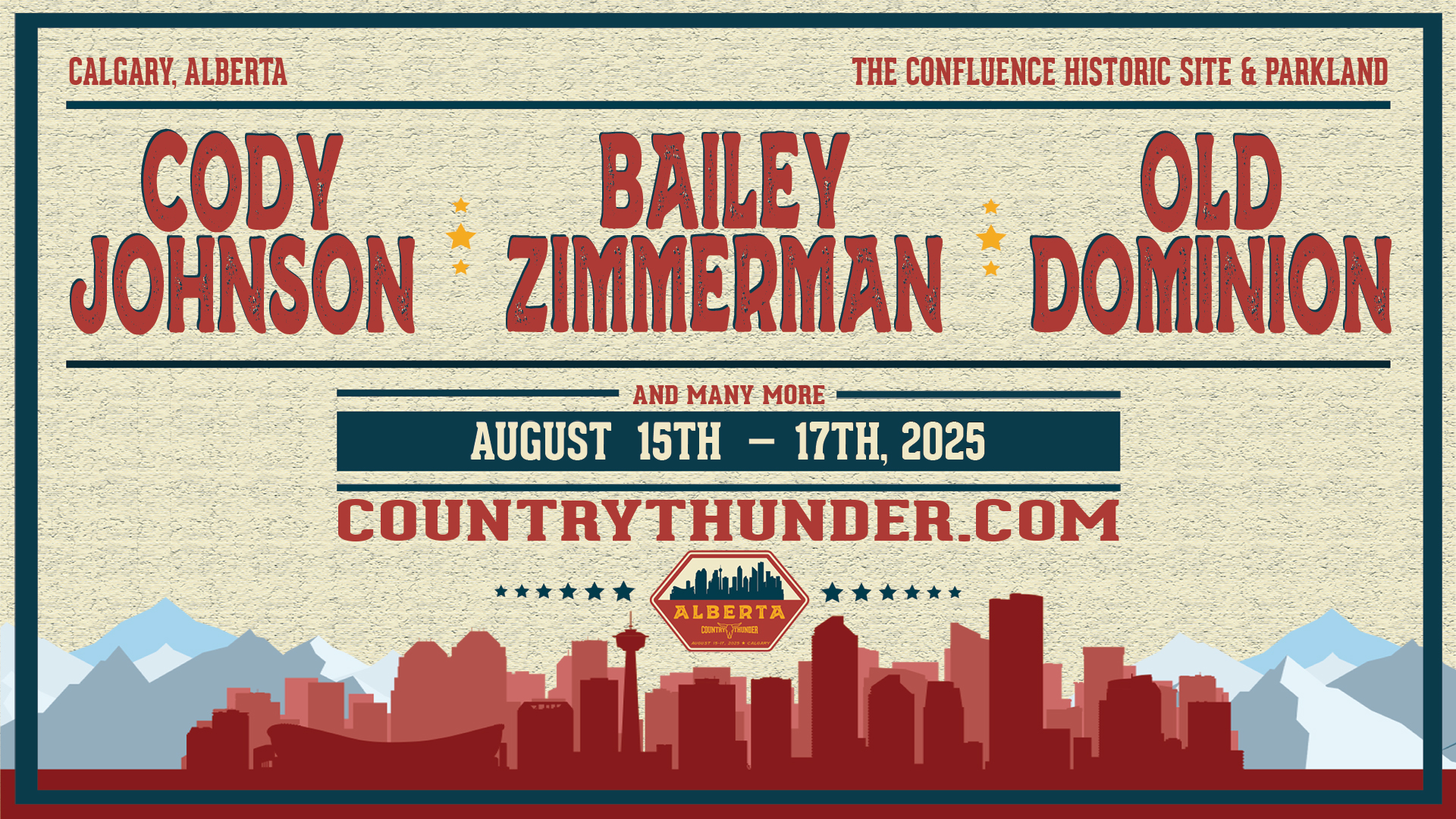 Country Thunder 2025 – GOLD CIRCLE PASSES | CISN Country Edmonton