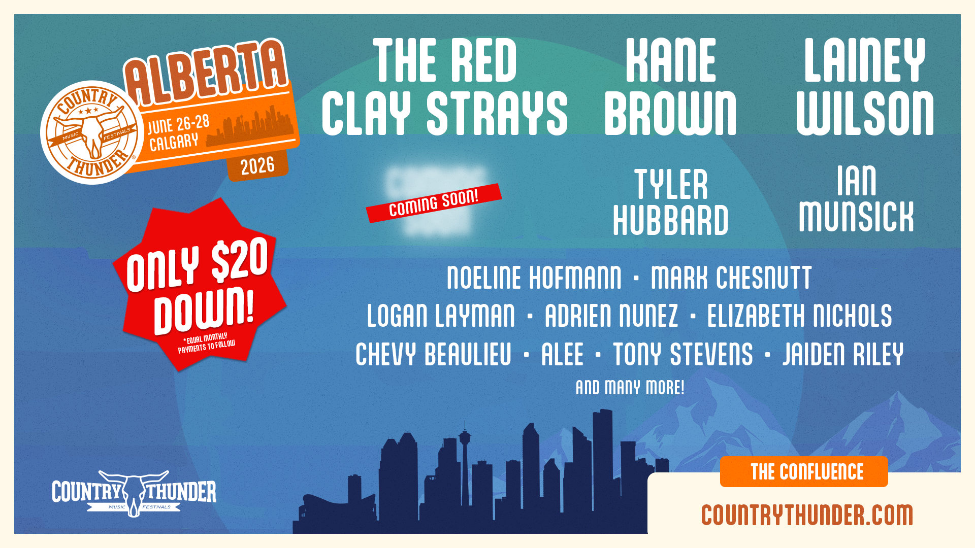 Country Thunder 2026 | CISN Country Edmonton